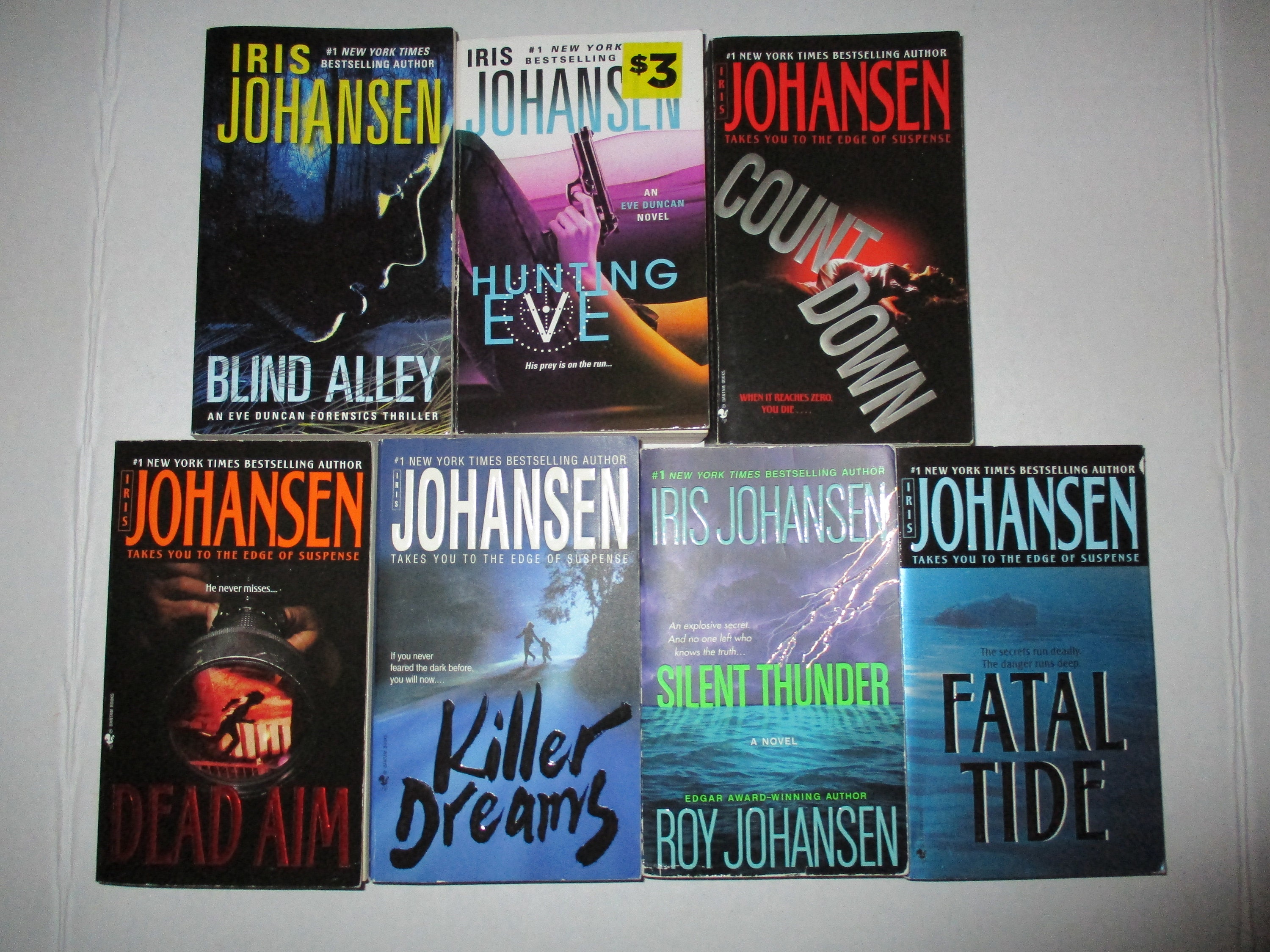 Iris Johansen Eve Duncan Series