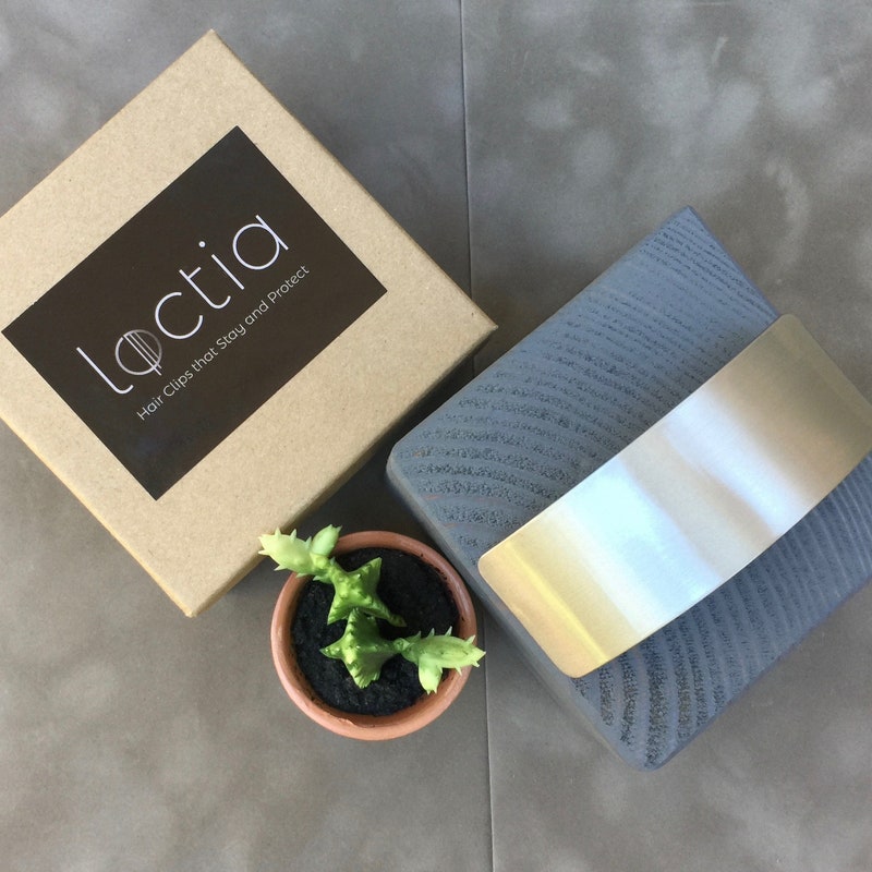 Silver Barrette - Etsy