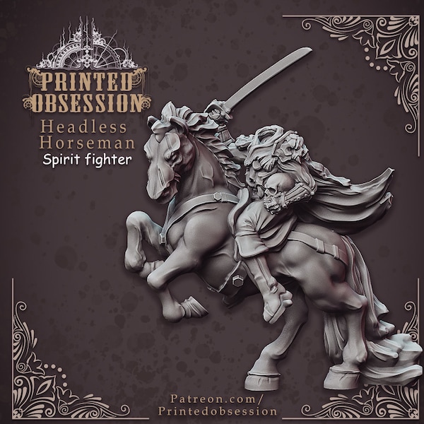 Headless Horseman 3d Print - Etsy