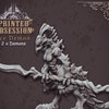 Demonic Stag 3D Printed Tabletop RPG Mini - Etsy