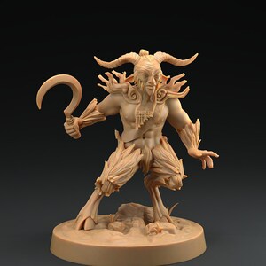 Faun Troop 3D Printed Tabletop RPG Minis UNPAINTED - Etsy