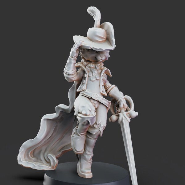 Catfolk Swashbuckler Mini - Etsy