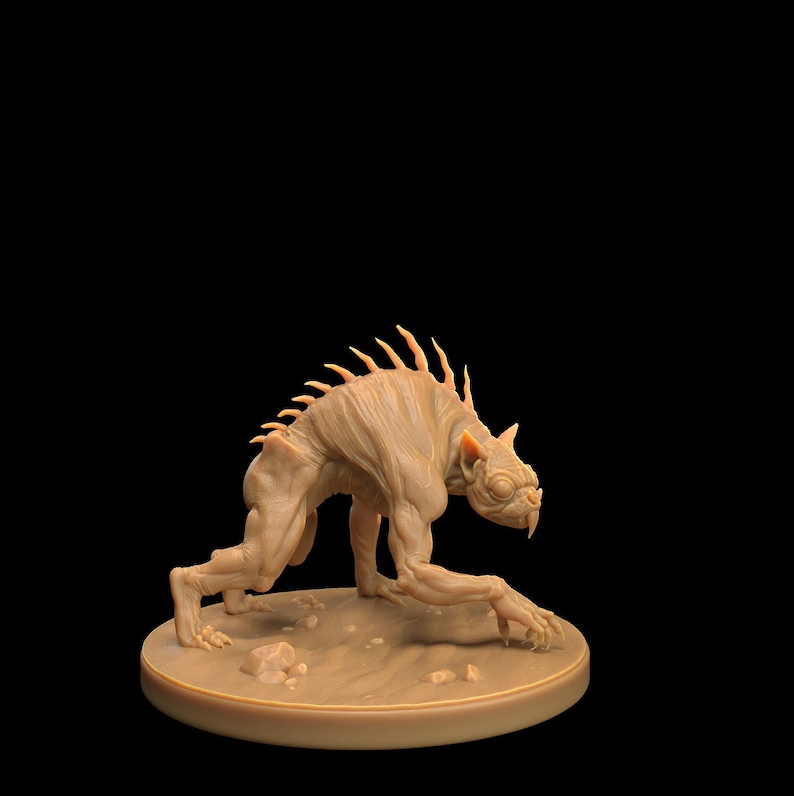 Chupacabra 3D Printed Tabletop RPG Minis - Etsy