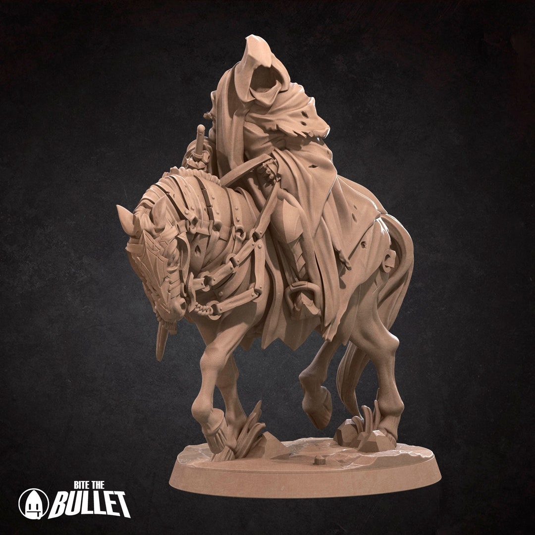 Dark Wraith Riders 3D Printed Tabletop RPG Mini UNPAINTED - Etsy