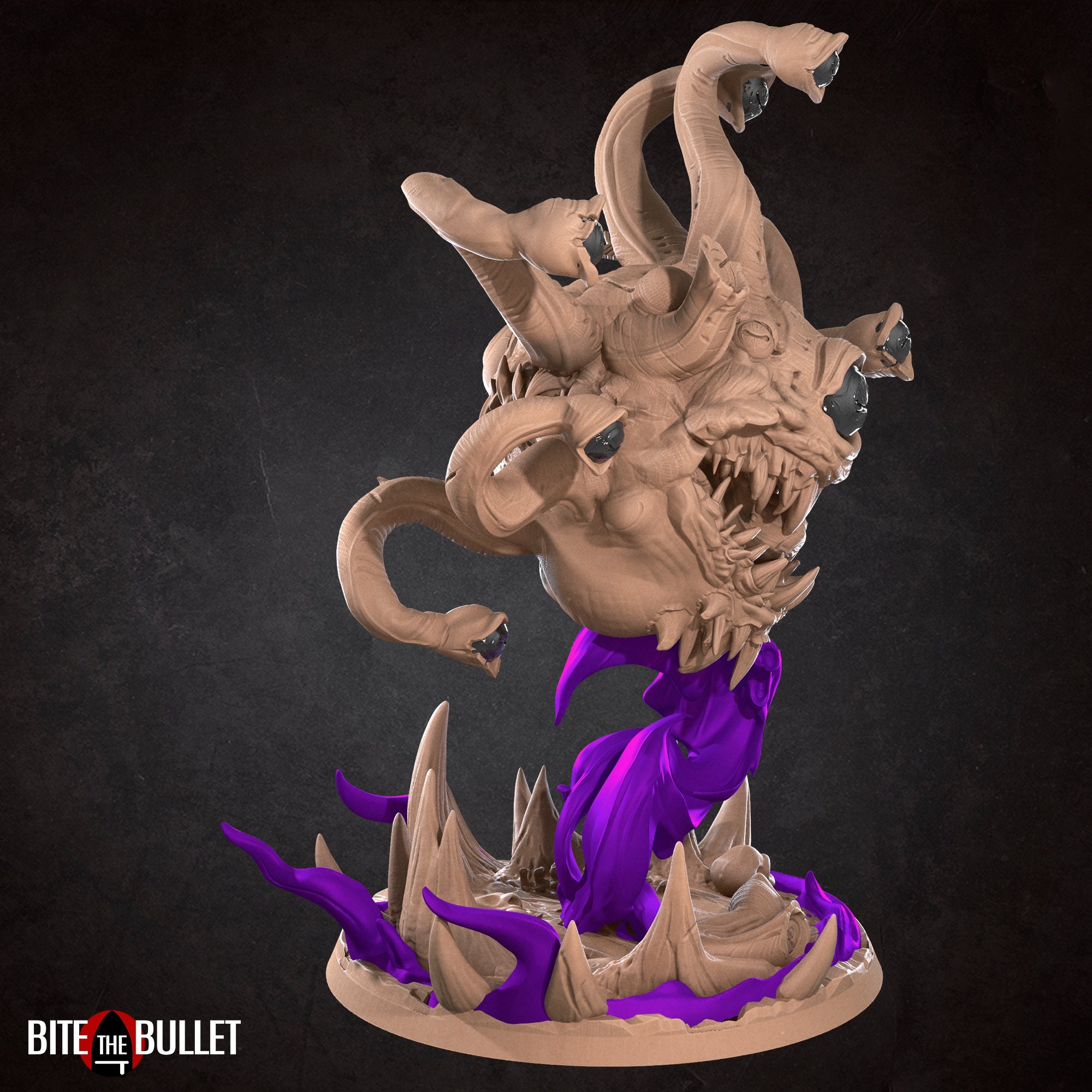 Undead Cursed Beholder 3D Printed Tabletop RPG Monster - Etsy