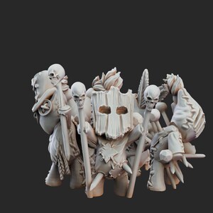 Voodoo Puppet 3D Printed Tabletop RPG Monsters UNPAINTED - Etsy