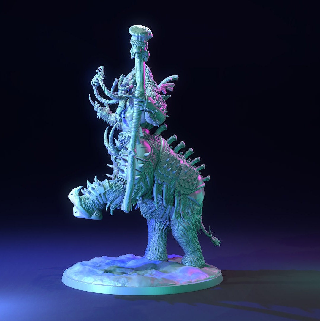 Mammoth Centaurs 3D Printed Tabletop RPG Minis | Etsy