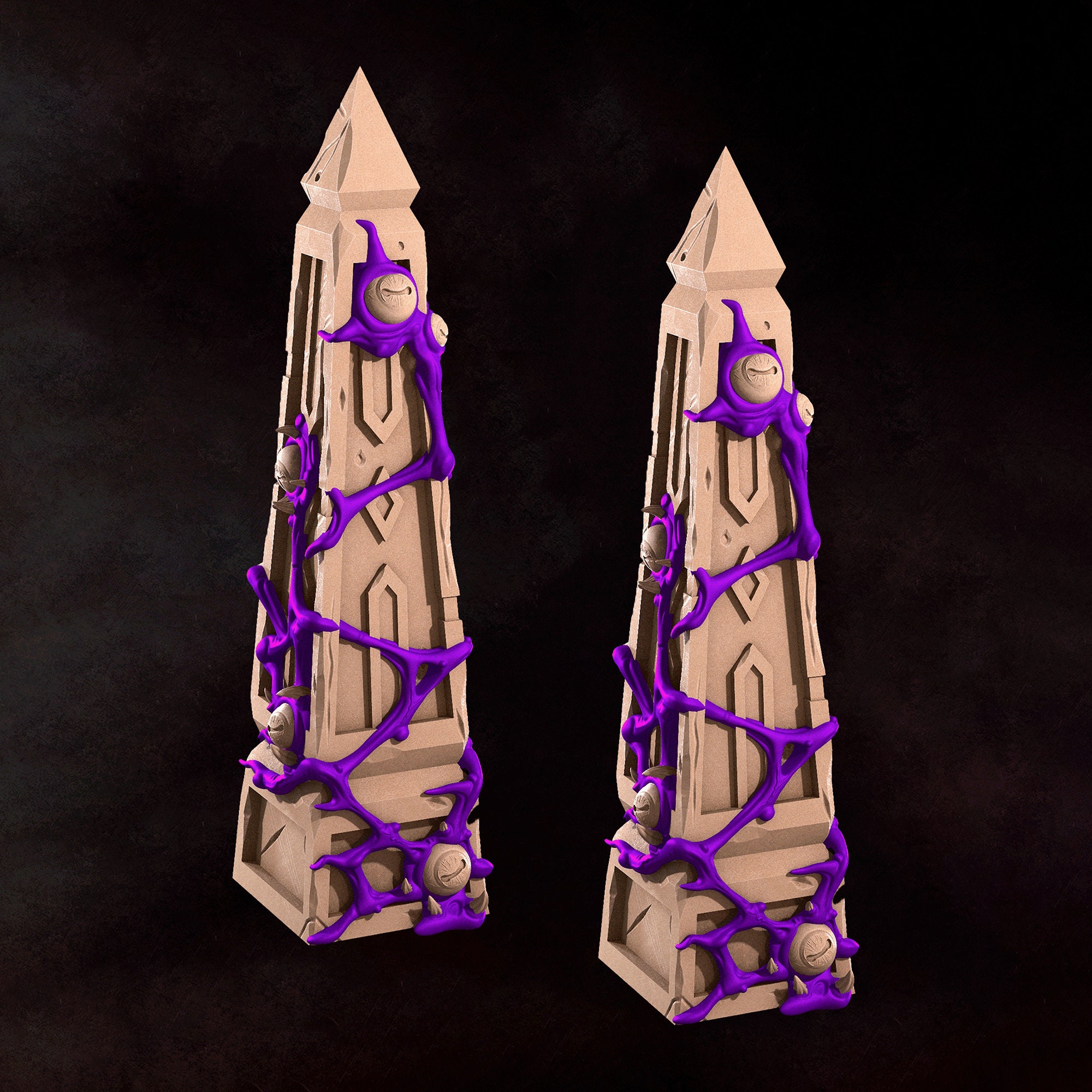 Cursed Summoning Chamber 3D Printed Tabletop RPG Scenery - Etsy