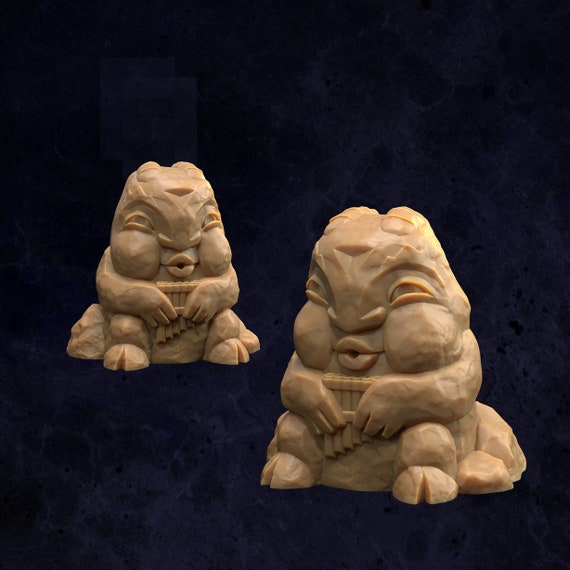 Fey Statue Fountain 3D Printed Tabletop RPG Scatter Scenery | Etsy