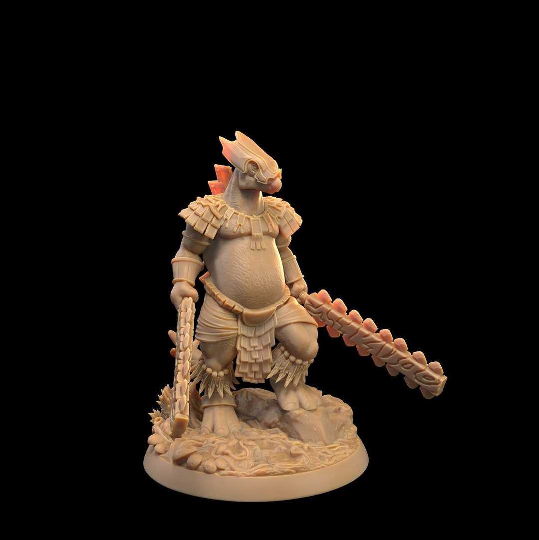 Saurial Stegosaurus 3D Printed Tabletop RPG Minis UNPAINTED - Etsy