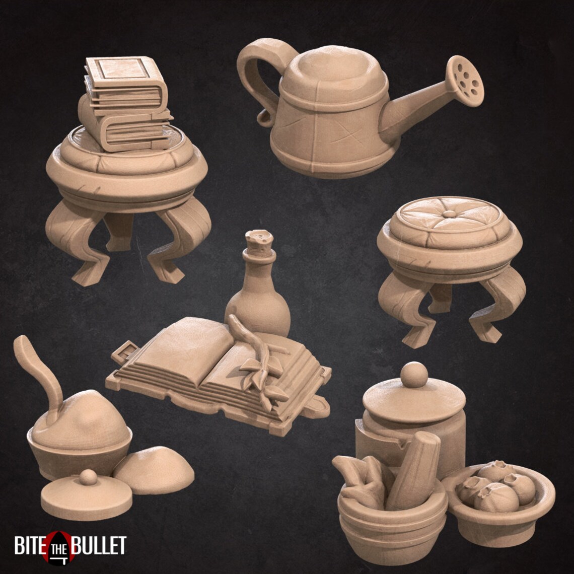 Potion Seller Brewery 3D Printed Tabletop RPG Scenery UNPAINTED - Etsy UK