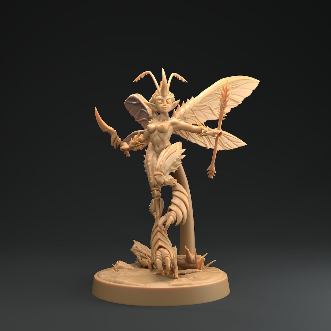 Fey Fairies 3D Printed Tabletop RPG Minis UNPAINTED - Etsy