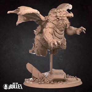 Chonky Dragon Themberchaud 3D Printed Tabletop RPG Mini UNPAINTED - Etsy