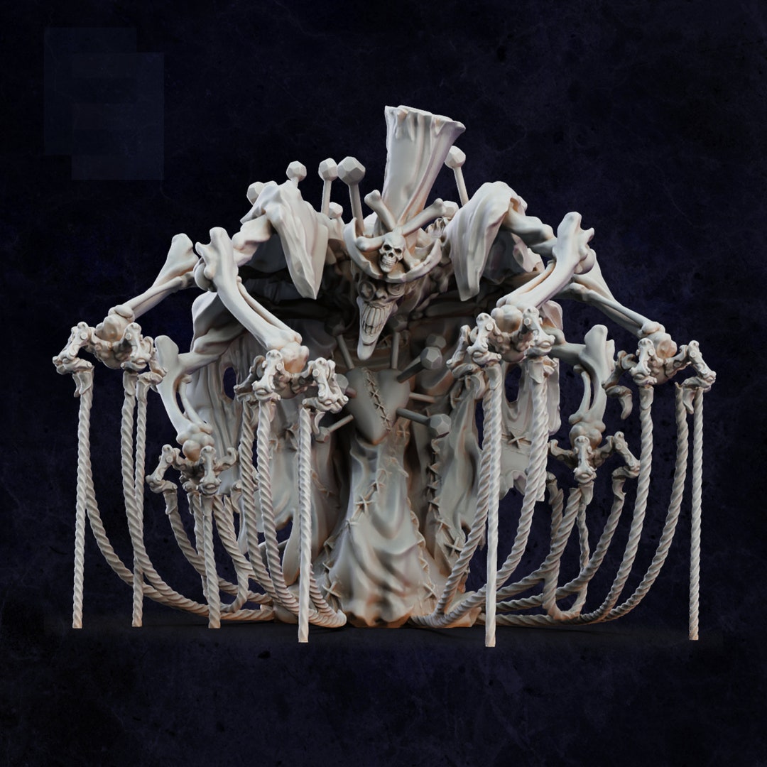 Puppet King 3D Printed Tabletop RPG Mini - Etsy