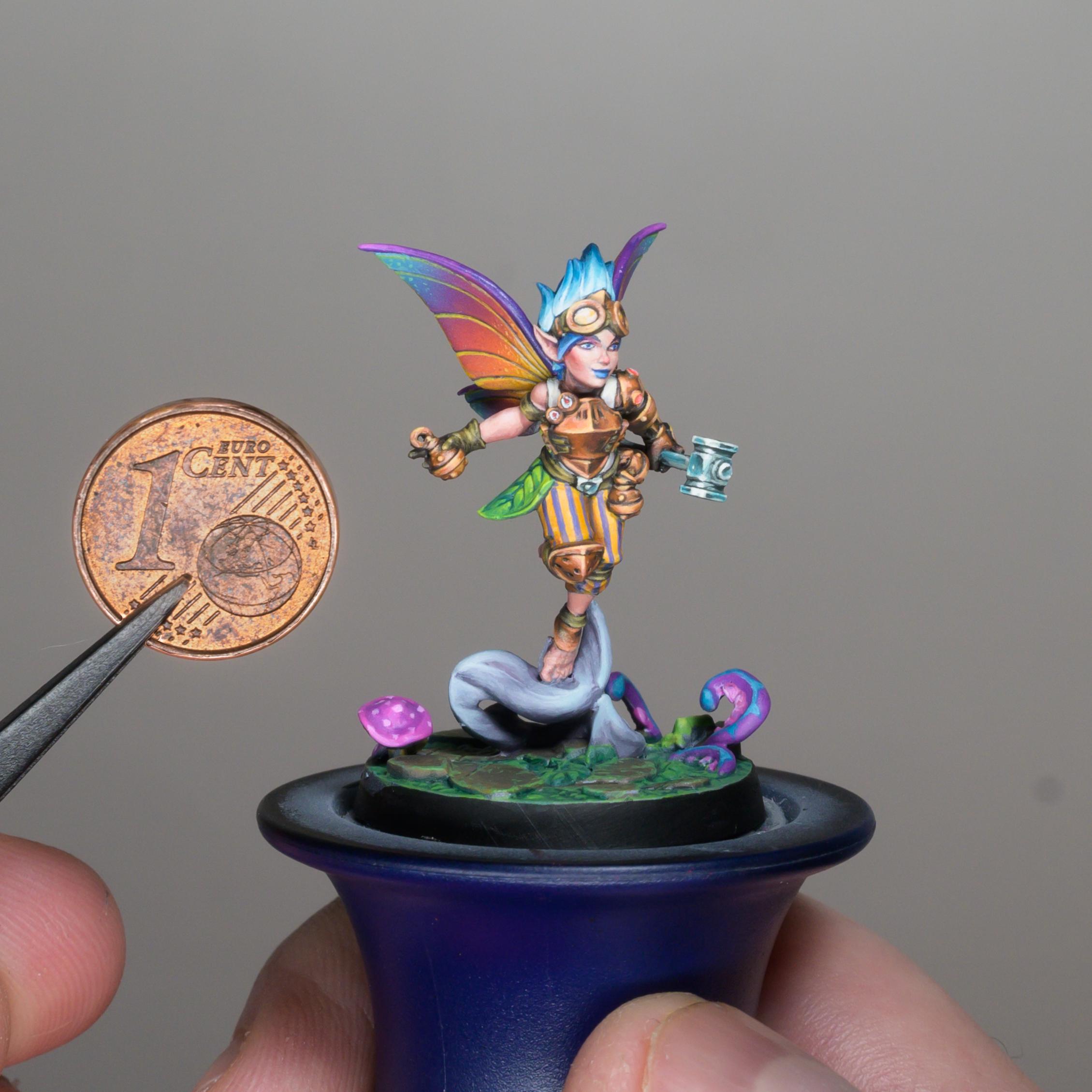 Pixie Warlock 3D Printed Tabletop RPG Mini UNPAINTED - Etsy