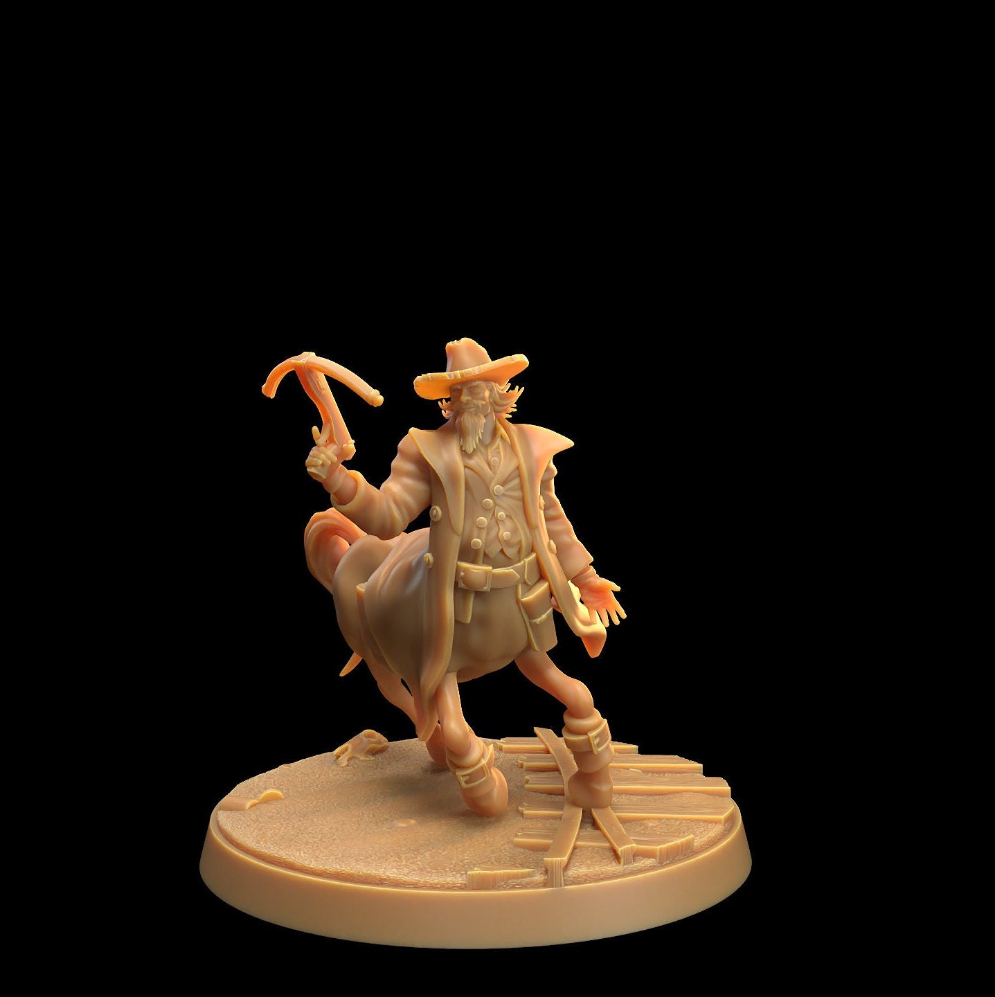 Cowboy Centaur 3D Printed Tabletop RPG Minis | Etsy