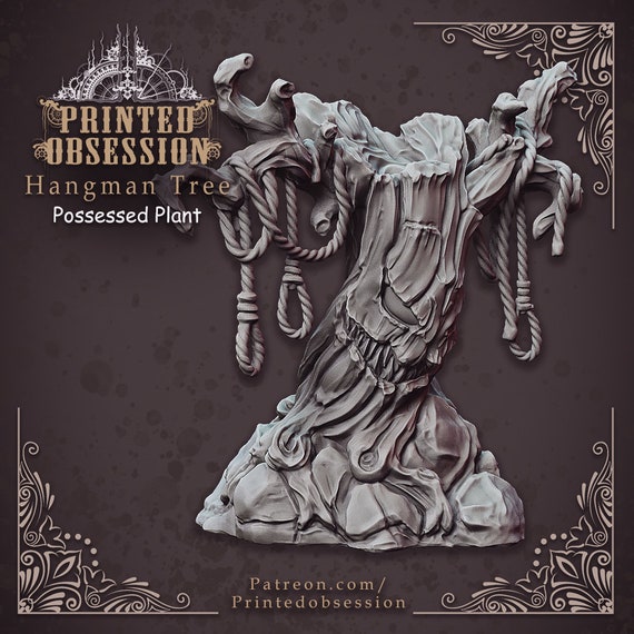 Hangman's Haunted Tree 3D Printed Tabletop RPG Monster | Etsy