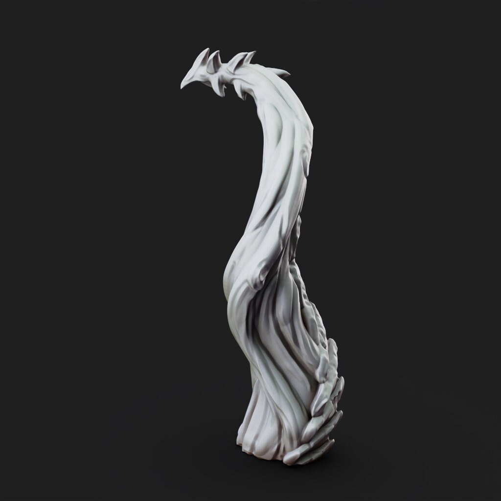 Root Wyrm Modular Dragon 3D Printed Tabletop RPG Mini UNPAINTED - Etsy