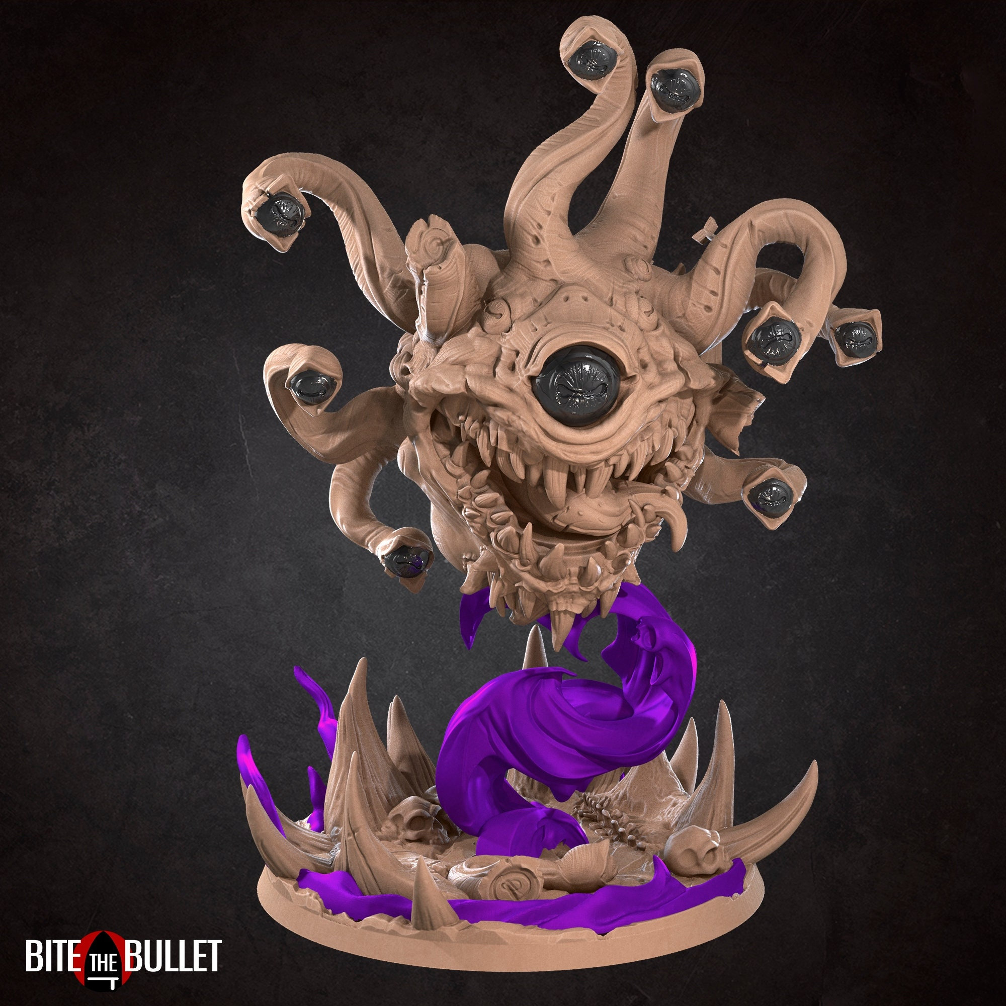 Undead Cursed Beholder 3D Printed Tabletop RPG Monster - Etsy