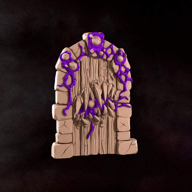 Cursed Summoning Chamber 3D Printed Tabletop RPG Scenery - Etsy