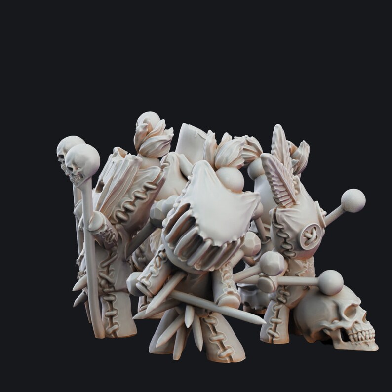 Voodoo Puppet 3D Printed Tabletop RPG Monsters UNPAINTED - Etsy