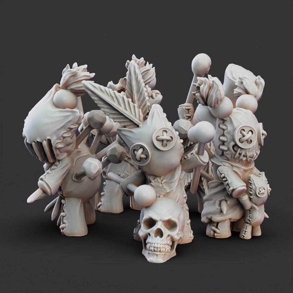 Voodoo Puppet 3D Printed Tabletop RPG Monsters - Etsy