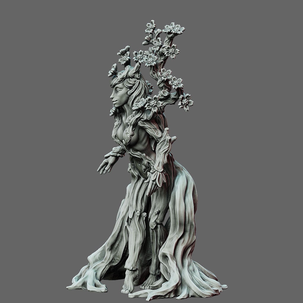 Dryad 3D Printed Tabletop RPG Mini | Etsy