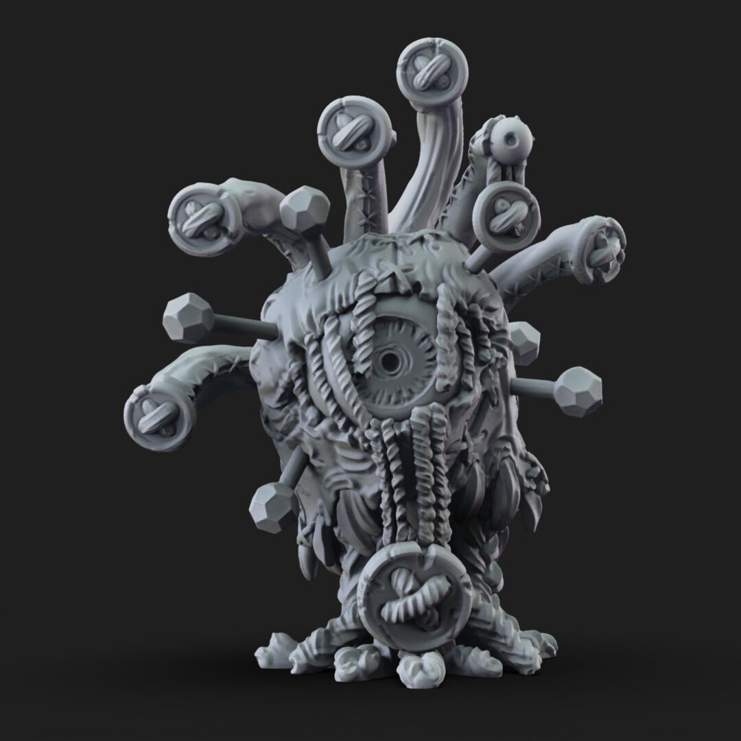 Awakened Puppet Beholder 3D Printed Tabletop RPG Monster UNPAINTED - Etsy