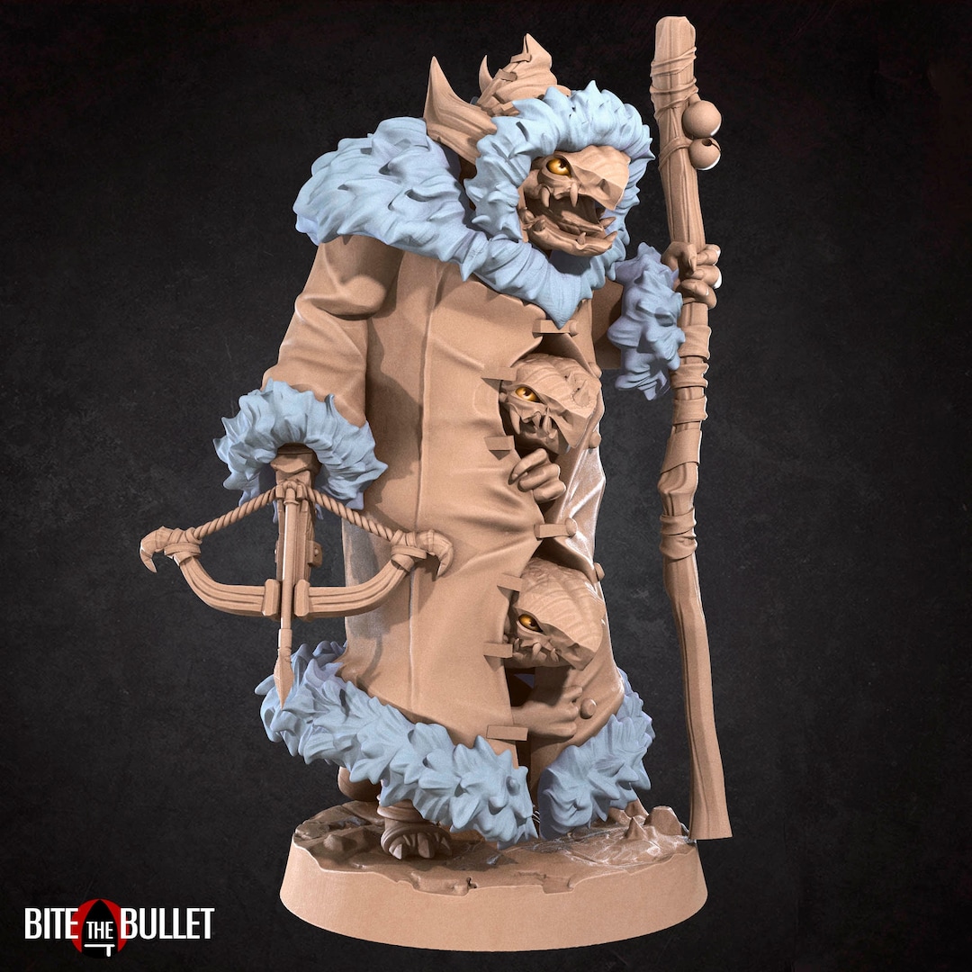 Three Kobolds in a Trenchcoat 3D Printed Tabletop RPG Mini - Etsy