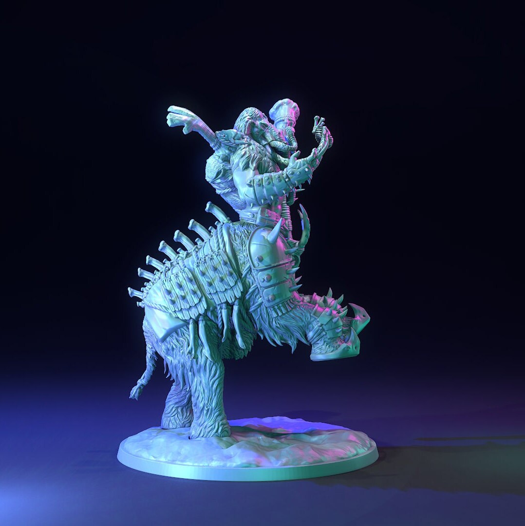 Mammoth Centaurs 3D Printed Tabletop RPG Minis UNPAINTED - Etsy Australia