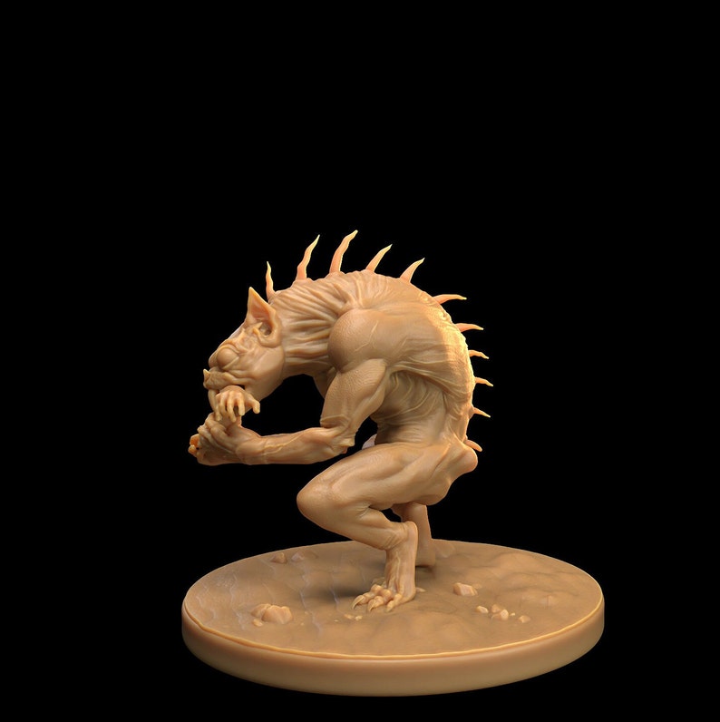 Chupacabra 3D Printed Tabletop RPG Minis - Etsy