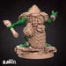 Frogfolk Monk 3D Printed Tabletop RPG Mini UNPAINTED - Etsy