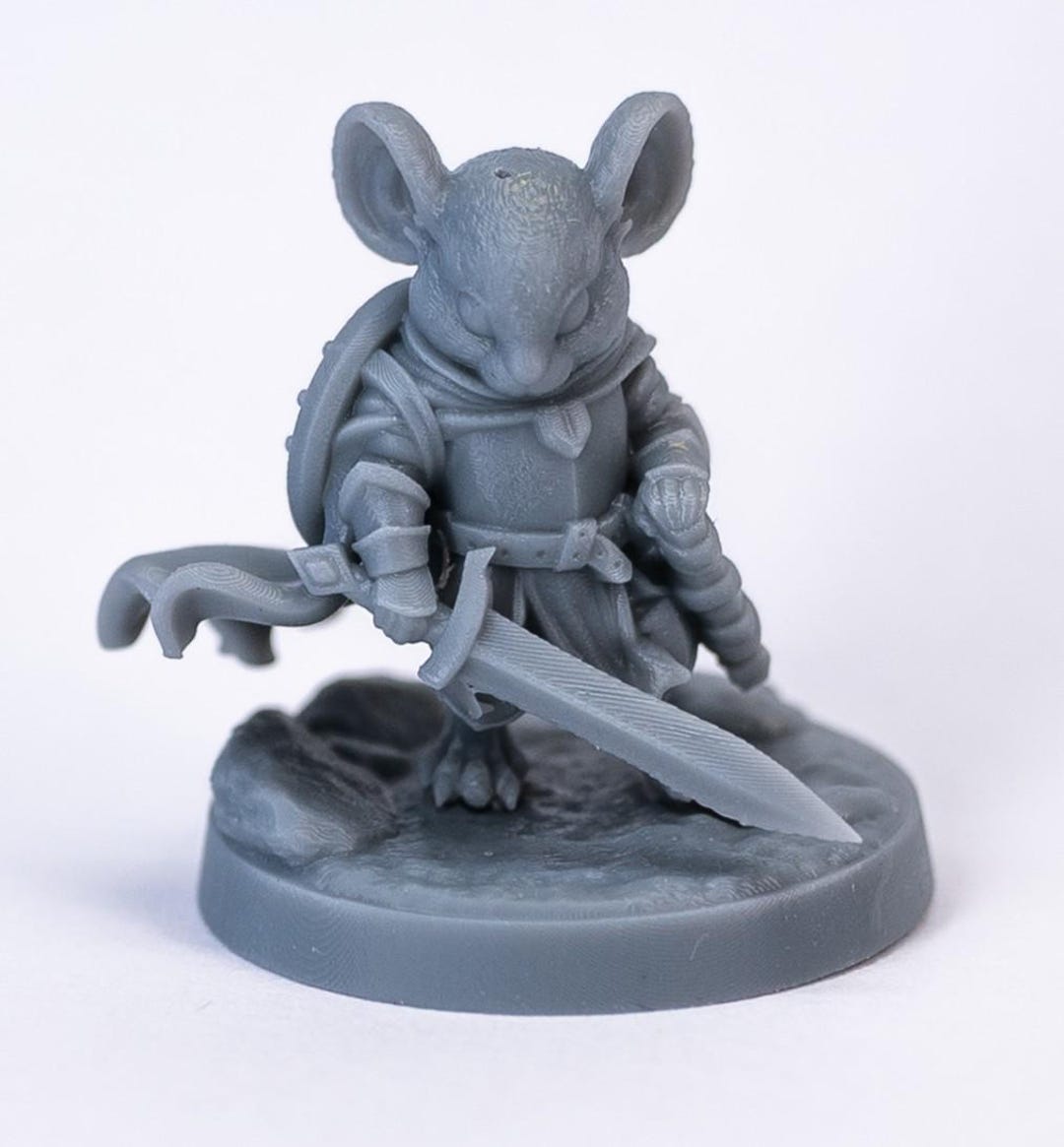Mousefolk Guards 3D Printed Tabletop RPG Mini UNPAINTED - Etsy