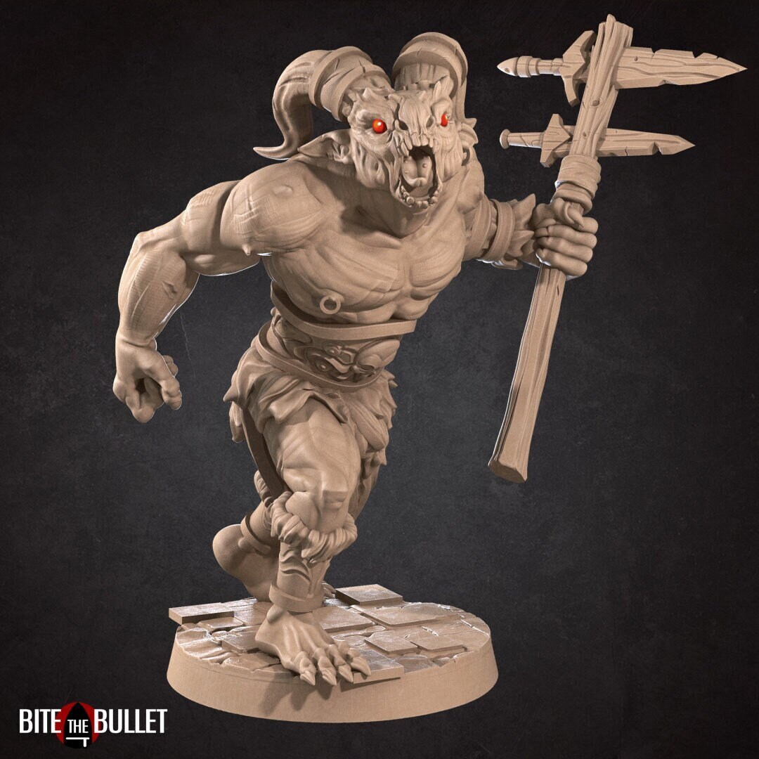 Fallen Overseer Diablo Demon 3D Printed Tabletop RPG Mini - Etsy
