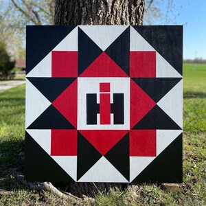 IH Case, Farm Barn Quilt, Personalized, Gift for Him, Customized ...