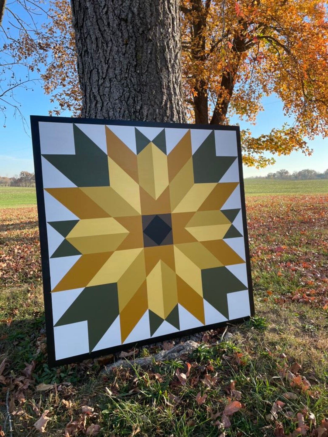 HANDPAINTED SUNFLOWER, BARN Quilt, Outdoor, Indoor, Free ...