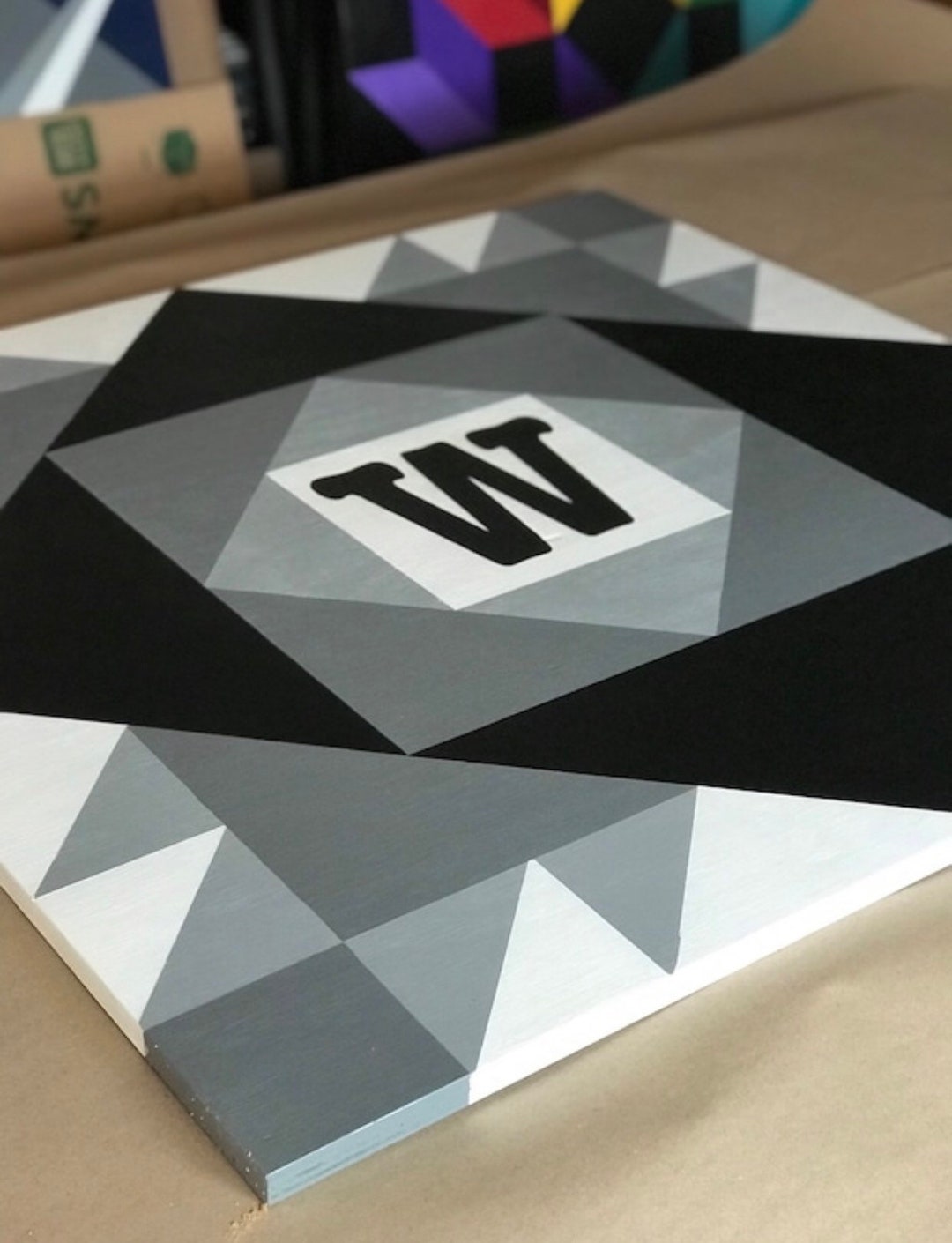 PERSONALIZED BARN QUILT, Custom Made, Hand Painted, Gift - Etsy