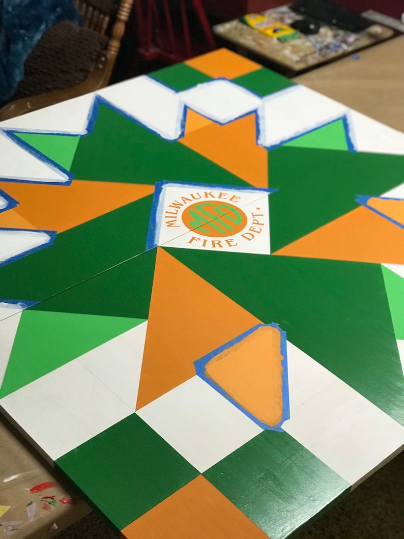 Custom Barn Quilt Sign: Personalized Pattern, Color Choice - Etsy