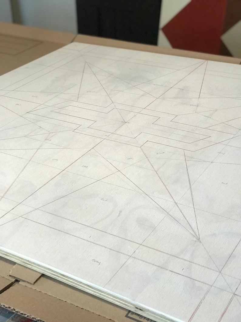 DIY Barn Quilt Kit: Patterned Wood, Ready to Paint - Etsy