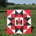 IH Case, Farm Barn Quilt, Personalized, Gift for Him, Customized ...