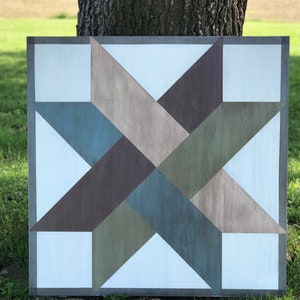 Custom Barn Quilt Sign: Personalized Pattern, Color Choice - Etsy