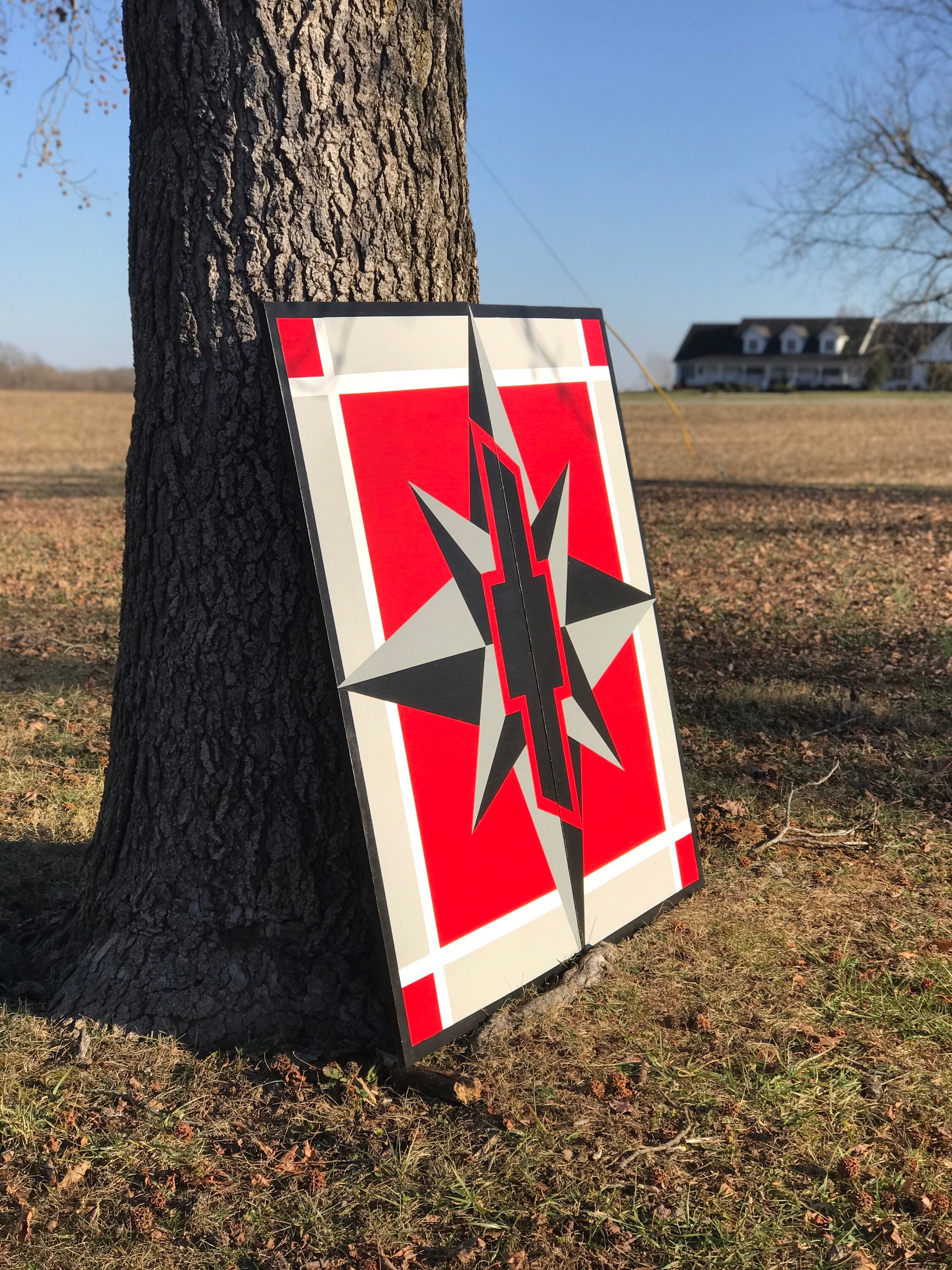 Chevy Bow Tie Barn Quilt personalized Chevrolet Sign | Etsy