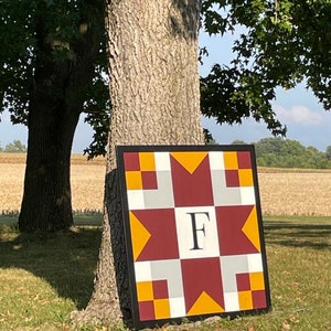 Handcrafted Barn Quilt, Handmade Large Wood Outdoor Sign - Etsy