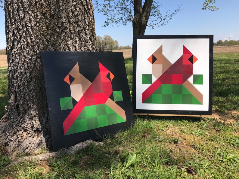 DIY Barn Quilt Kit: Patterned Wood, Ready to Paint - Etsy