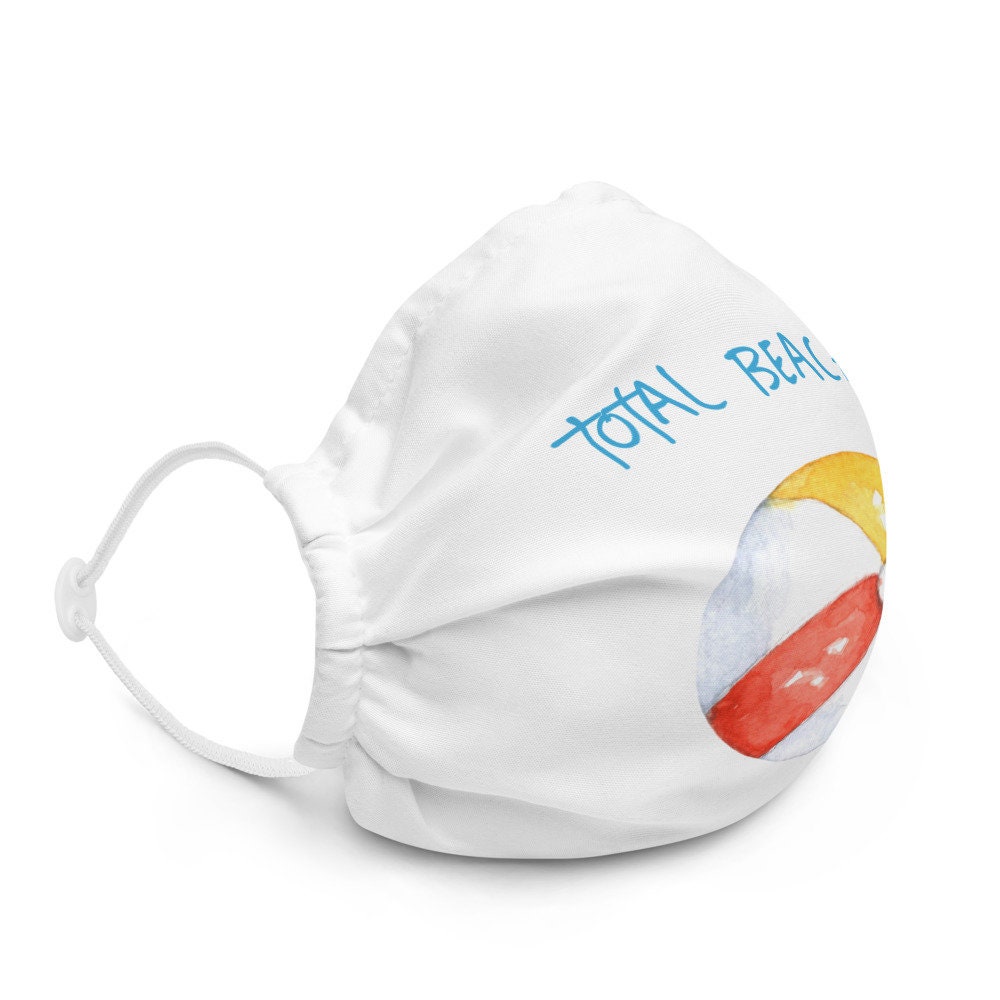 Total Beach Bum Premium Face Mask - Etsy Australia