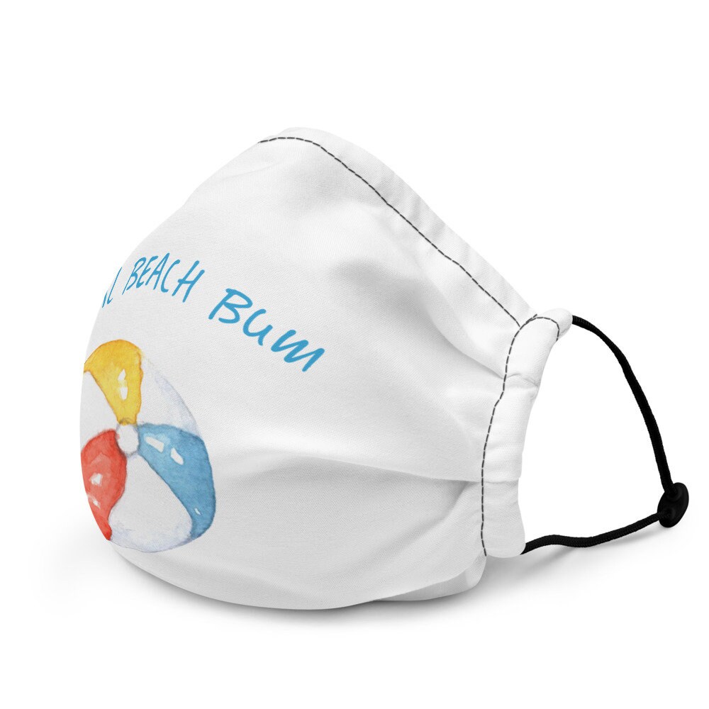 Total Beach Bum Premium Face Mask - Etsy Australia
