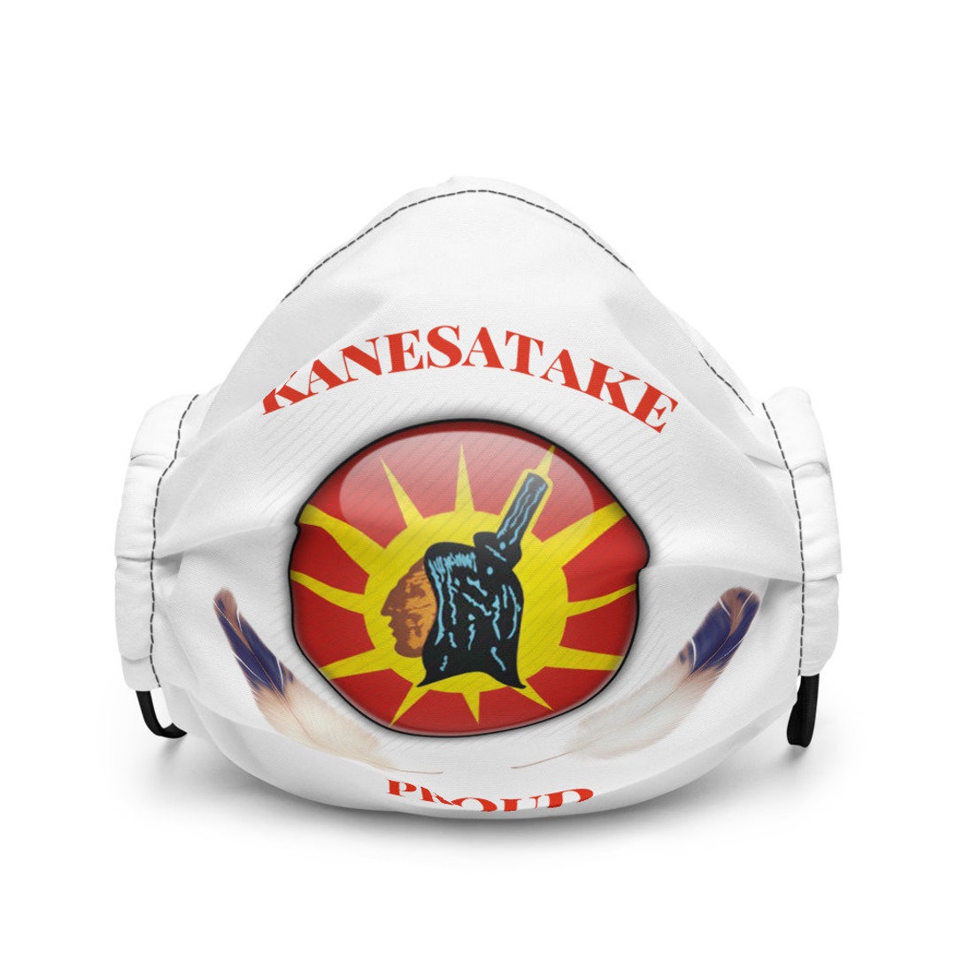 Kanesatake Proud Mohawk Iroquois Premium Face Mask - Etsy