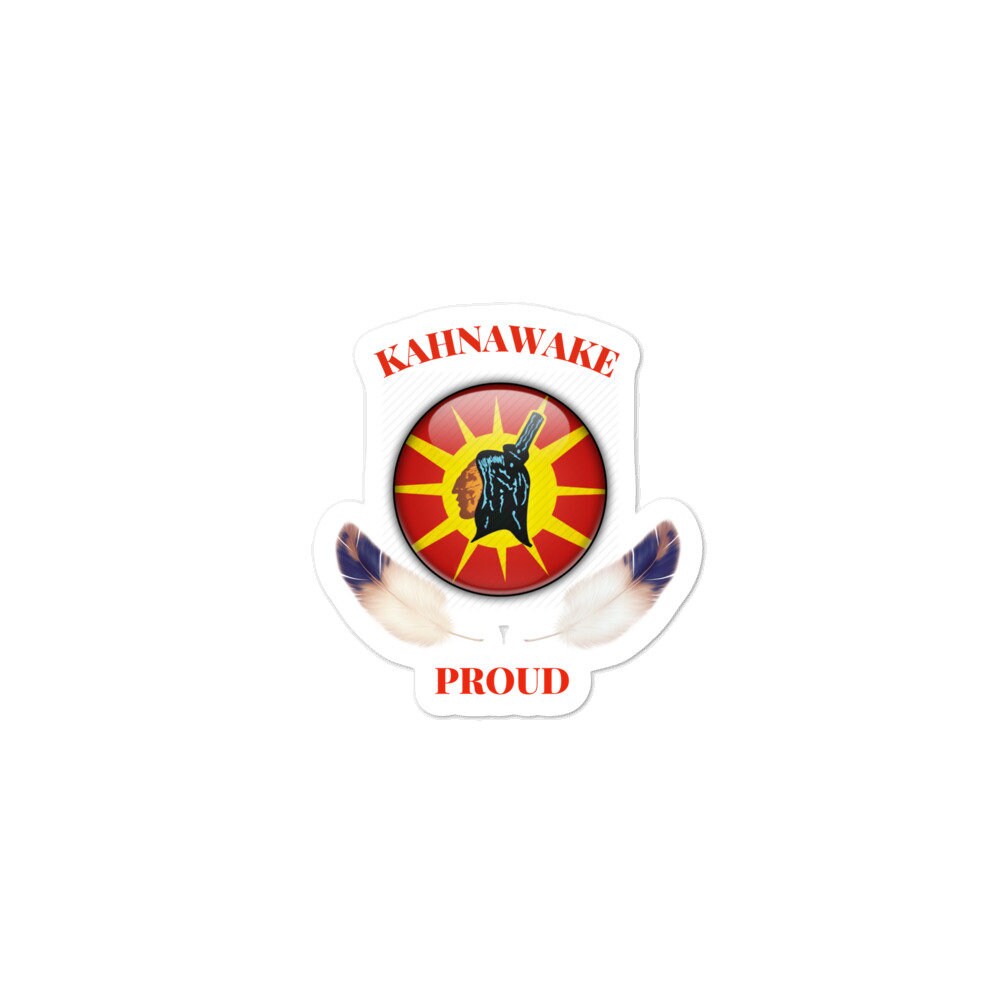 Kahnawake Proud Mohawk Native American Bubble-free Stickers - Etsy