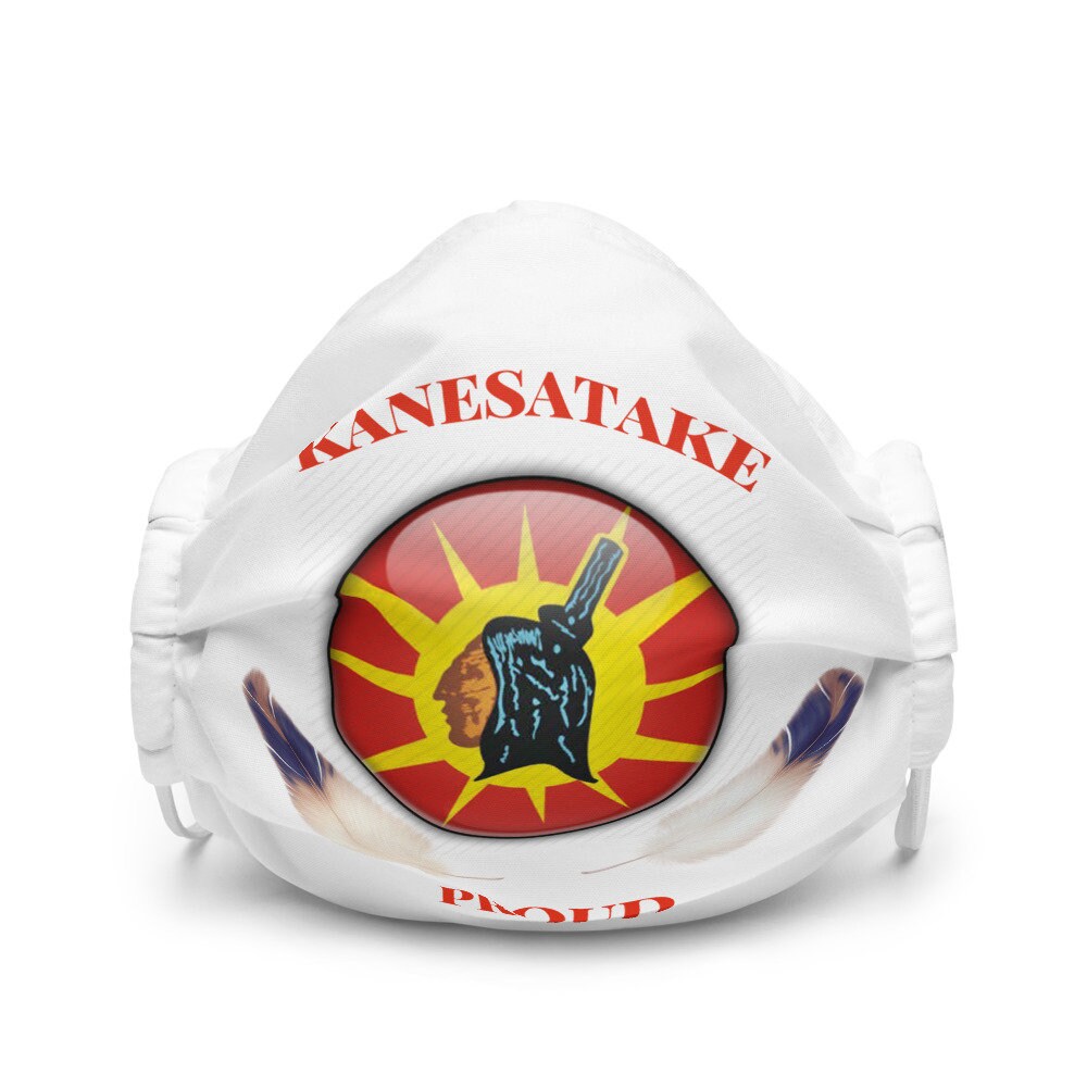 Kanesatake Proud Mohawk Iroquois Premium Face Mask - Etsy