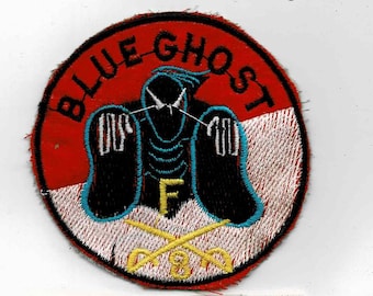 Blue Ghost Patch - Etsy